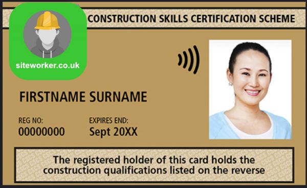 Supervisors CSCS Card – SiteWorker